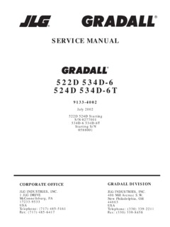 Gradall Specifications CraneMarket