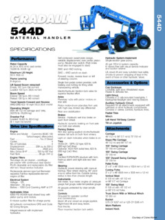 Telehandlers Gradall Specifications CraneMarket