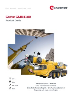 GMK4100 Specifications CraneMarket