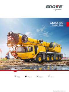 All Terrain Cranes Grove GMK4100L-2 Specifications CraneMarket