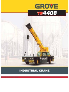 Grove YB4408 8.5-ton Carry Deck Crane For Sale Industrial Hoists ...