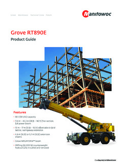 Rough Terrain Cranes Specifications CraneMarket