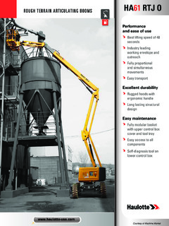 Haulotte Specifications CraneMarket
