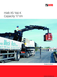 Hiab XS 166 K-2 HiPro Specifications CraneMarket