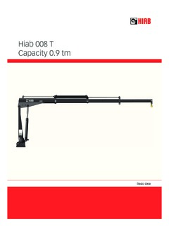 Hiab 008 T-2 Specifications CraneMarket