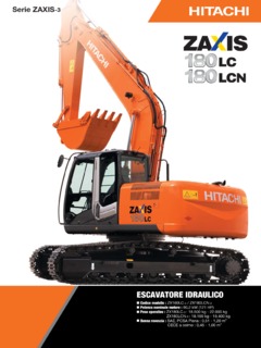 Hitachi Construction Machinery ZAXIS 180LC Specifications CraneMarket