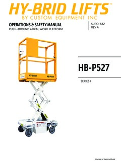 Hy-Brid Lifts Specifications CraneMarket
