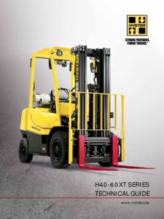Hyster H60XT Specifications CraneMarket