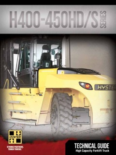 Forklifts Hyster H450HD Specifications CraneMarket
