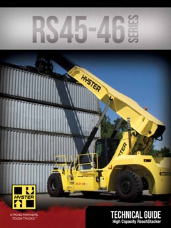 Reach Stackers Hyster Specifications CraneMarket