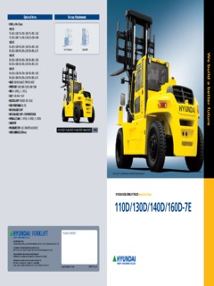 Hyundai 160D-7E Specifications CraneMarket