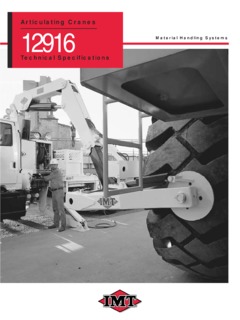 IMT 12916 Specifications CraneMarket