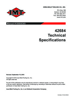 CraneMarket specifications