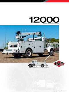 Telescopic Boom IMT Specifications CraneMarket