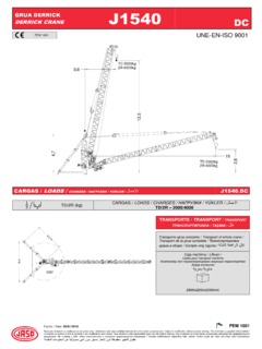 Derrick Cranes Jaso Specifications CraneMarket