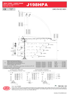 Jaso Specifications CraneMarket