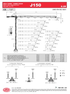 Jaso J150.8.2R Specifications CraneMarket