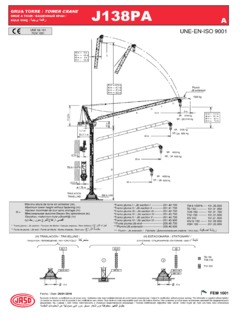 Tower Cranes Luffing Jib Jaso Specifications CraneMarket