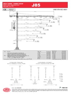 Jaso J85 Specifications CraneMarket