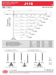 Jaso J118.8 Specifications CraneMarket