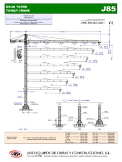 Jaso J85 Specifications CraneMarket