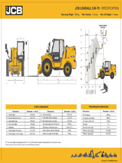 JCB Specifications CraneMarket