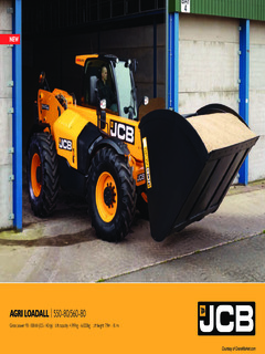 JCB Specifications CraneMarket