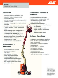 Boom Lifts-Articulating Electric JLG Specifications CraneMarket