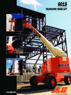 JLG Specifications CraneMarket