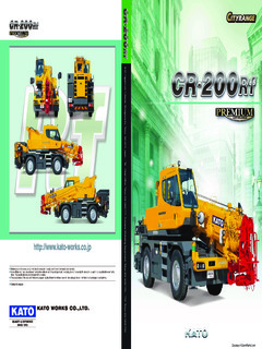 Kato Specifications CraneMarket