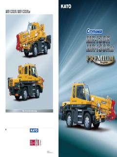 Kato MR-130R Specifications CraneMarket