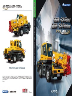 Kato MR-130RI Specifications CraneMarket