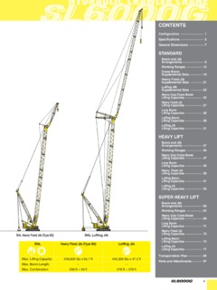 Crawler Cranes Specifications CraneMarket