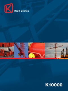 Tower Cranes Kroll K10000 Specifications CraneMarket