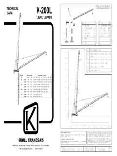 Tower Cranes Kroll Specifications CraneMarket