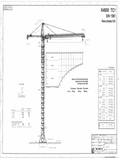 Tower Cranes Kroll K4000 Specifications CraneMarket