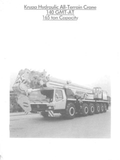 Krupp 140 GMT-AT Specifications CraneMarket