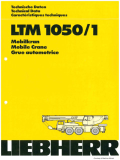 Liebherr LTM 1050/1 Specifications CraneMarket