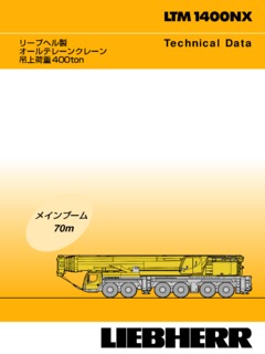 Liebherr LTM 1400 Series Specifications CraneMarket