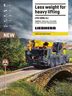 Cranes Hoists & Material Handlers All Terrain Liebherr LTM 1055-3.3 ...