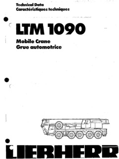 Liebherr LTM 1090 Series Specifications CraneMarket
