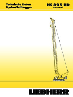 Liebherr HS 895 HD Specifications CraneMarket