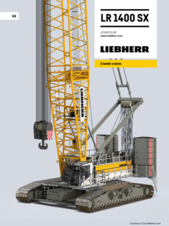 Liebherr LR 1400 Series Specifications CraneMarket