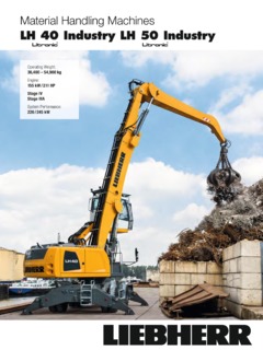 Liebherr LH 50 M Industry Litronic Specifications CraneMarket