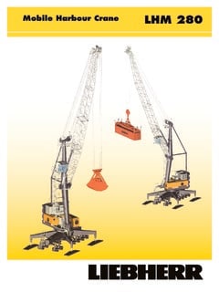 Liebherr LHM 280 Specifications CraneMarket