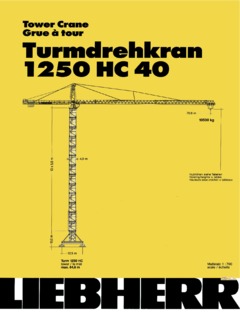 Liebherr 1250 HC 40 Specifications CraneMarket