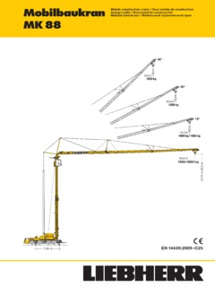 Liebherr MK 88 Specifications CraneMarket
