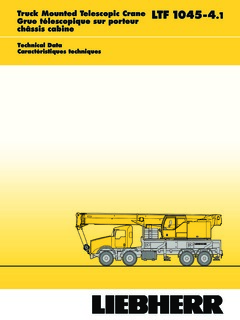 Liebherr LTF 1045-4.1 Specifications CraneMarket