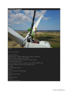 LIFTWERX Specifications CraneMarket