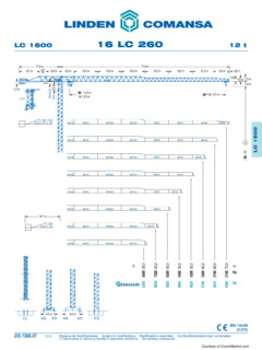 Comansa Specifications CraneMarket
